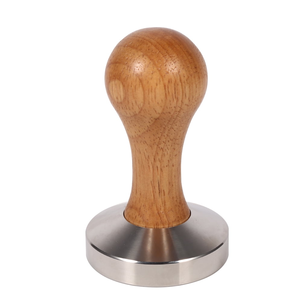 Coffee Tamper,1Pcs 58mm Stainless Steel Base Espresso Coffee Tamper ...