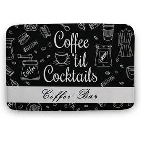 Coffee Themed Kitchen Rugs