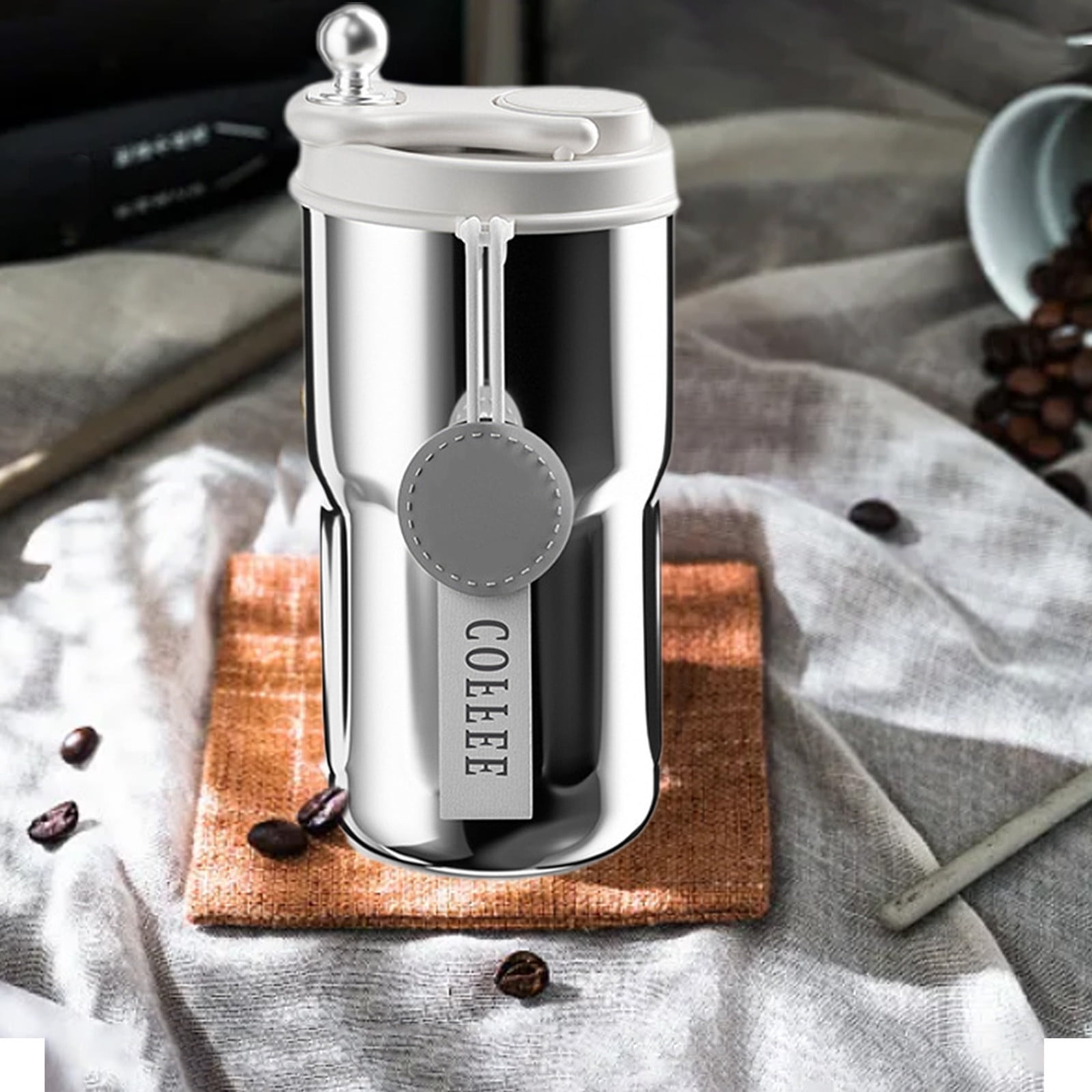 Coffee Travel Mug,Stainless Steel Coffee Mug,Portable Car Carrying ...