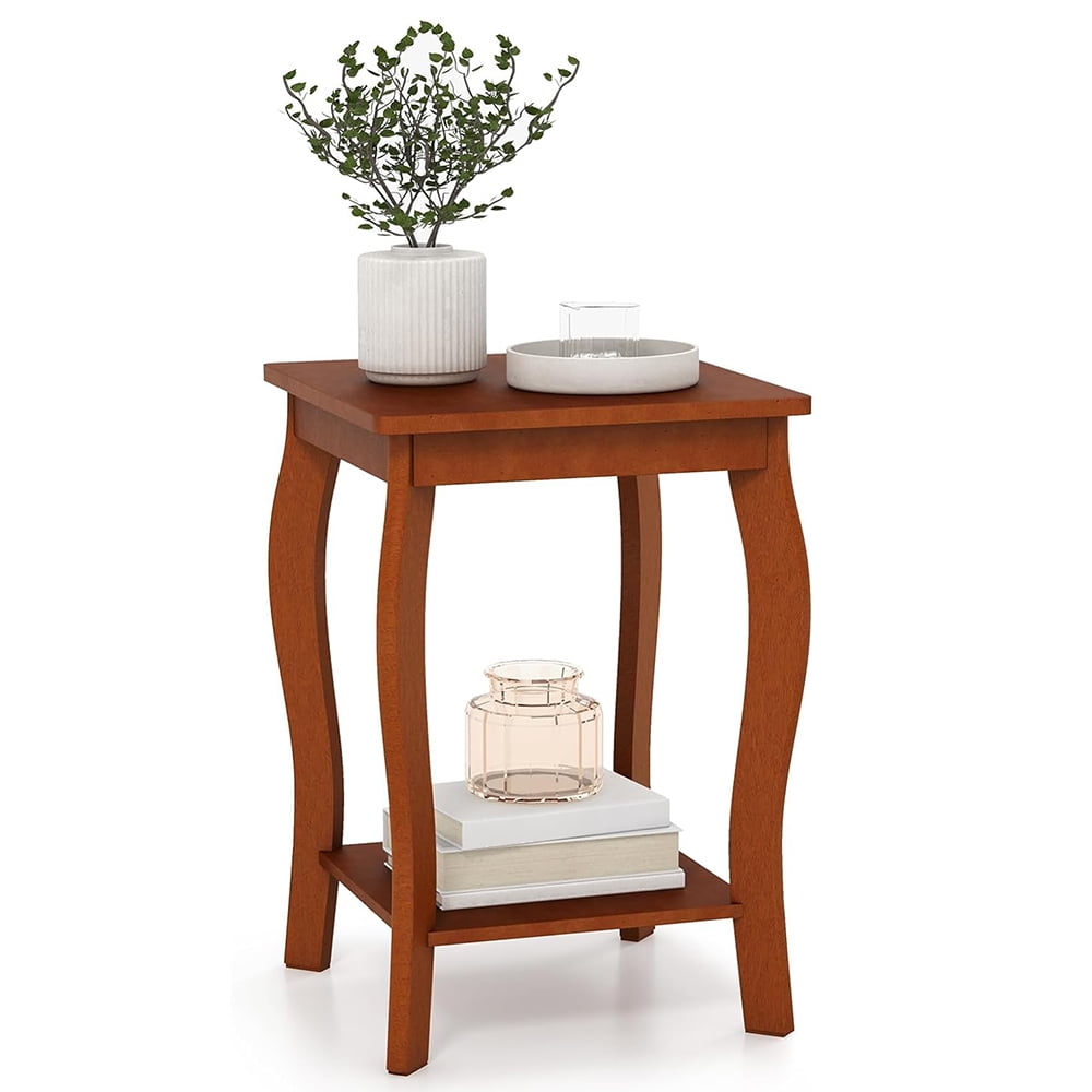 Coffee Tray Sofa Side End Table, Ottoman Couch Console Stand with ...