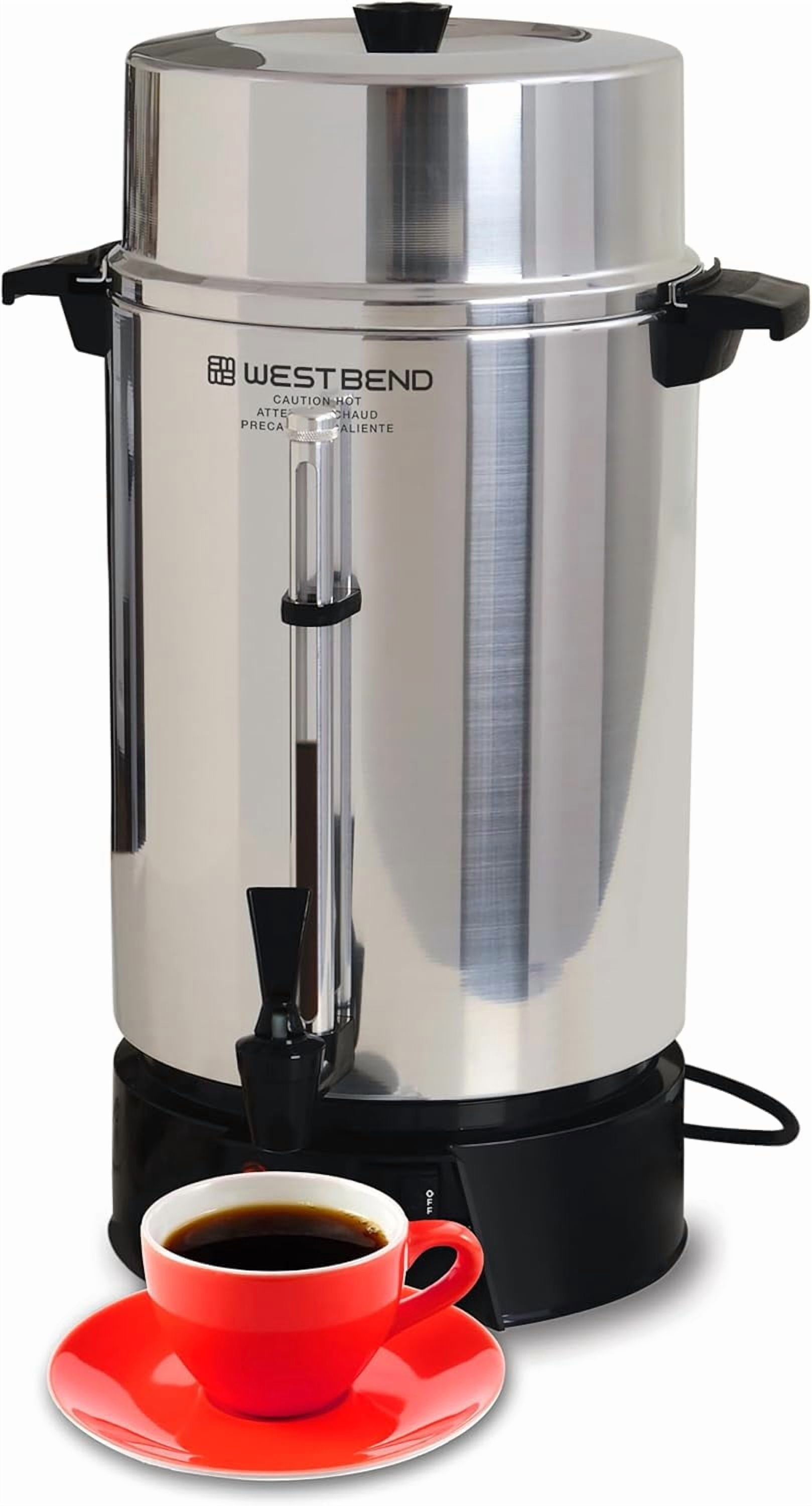 Coffee Urn Commercial Highly-Polished Aluminum NSF Approved Features ...