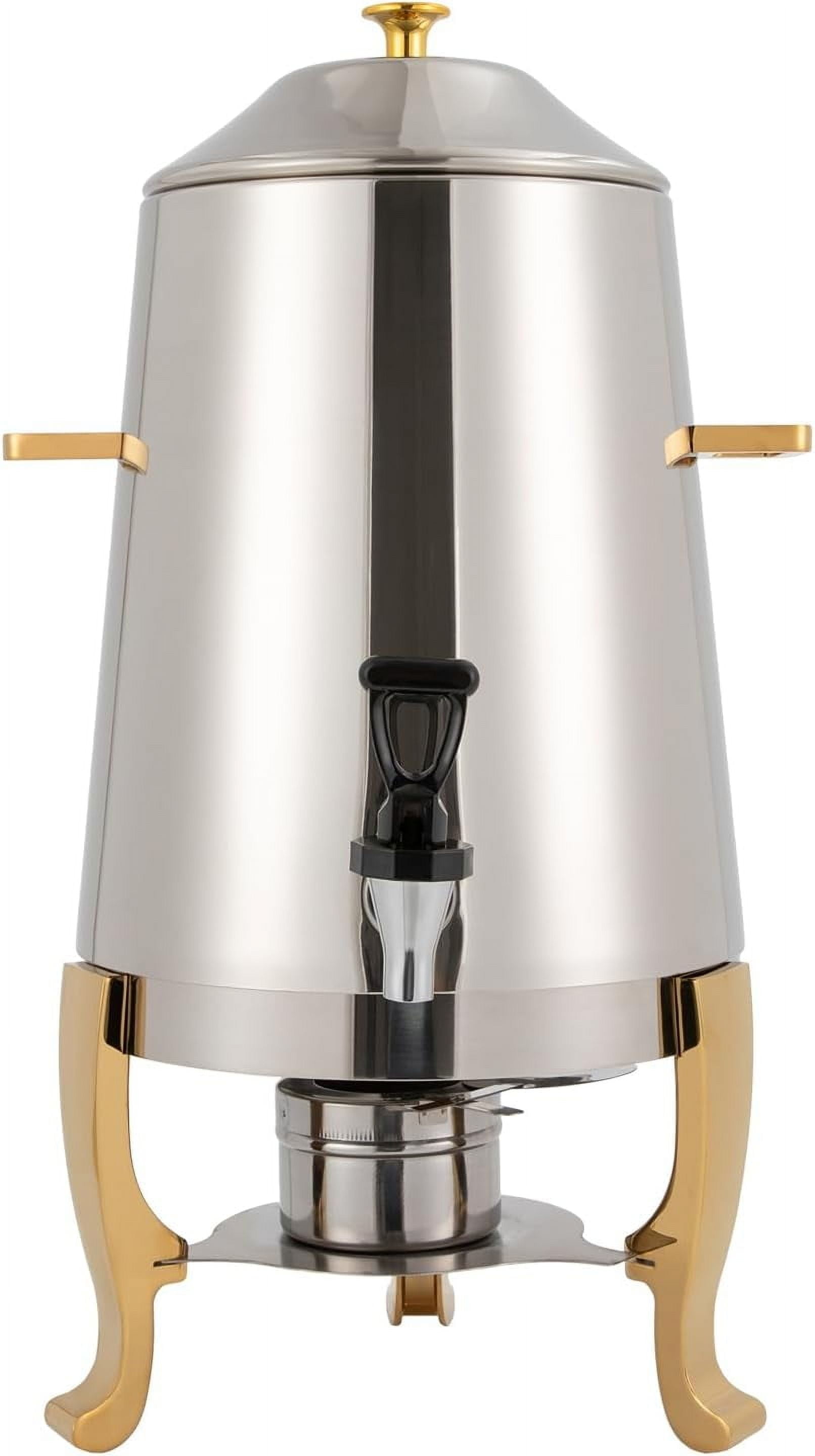 Coffee Urn and Hot Beverage Dispenser 13L/3.43Gal Stainless Steel Tea ...