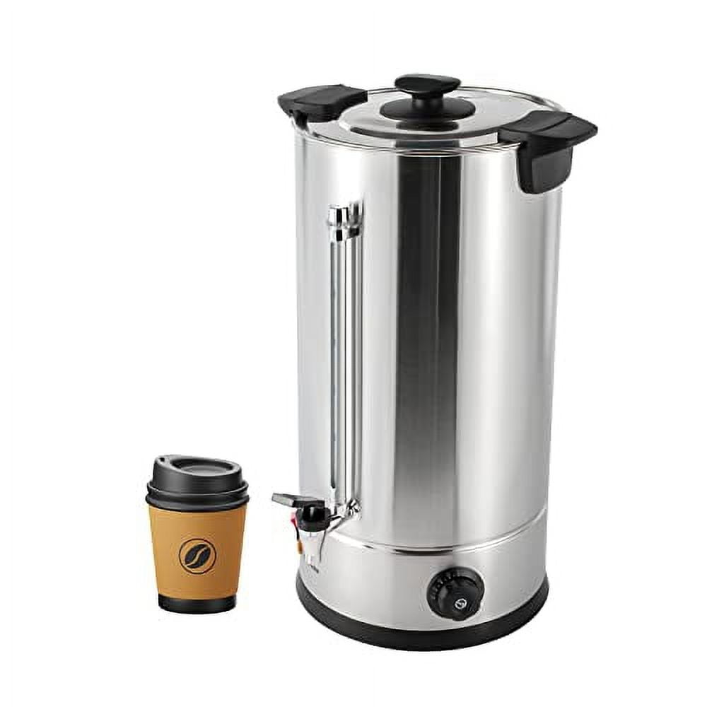 Coffee Urn Large Coffee Dispenser 25L/15L Stainless Steel Commercial ...