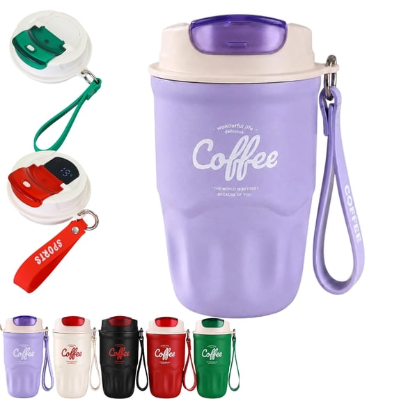 Coffee Vacuum Flask 360ml with Intelligent Temperature Display ...