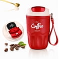 Coffee Vacuum Flask, Stainless Steel Coffee Cup with Lid & Handle ...