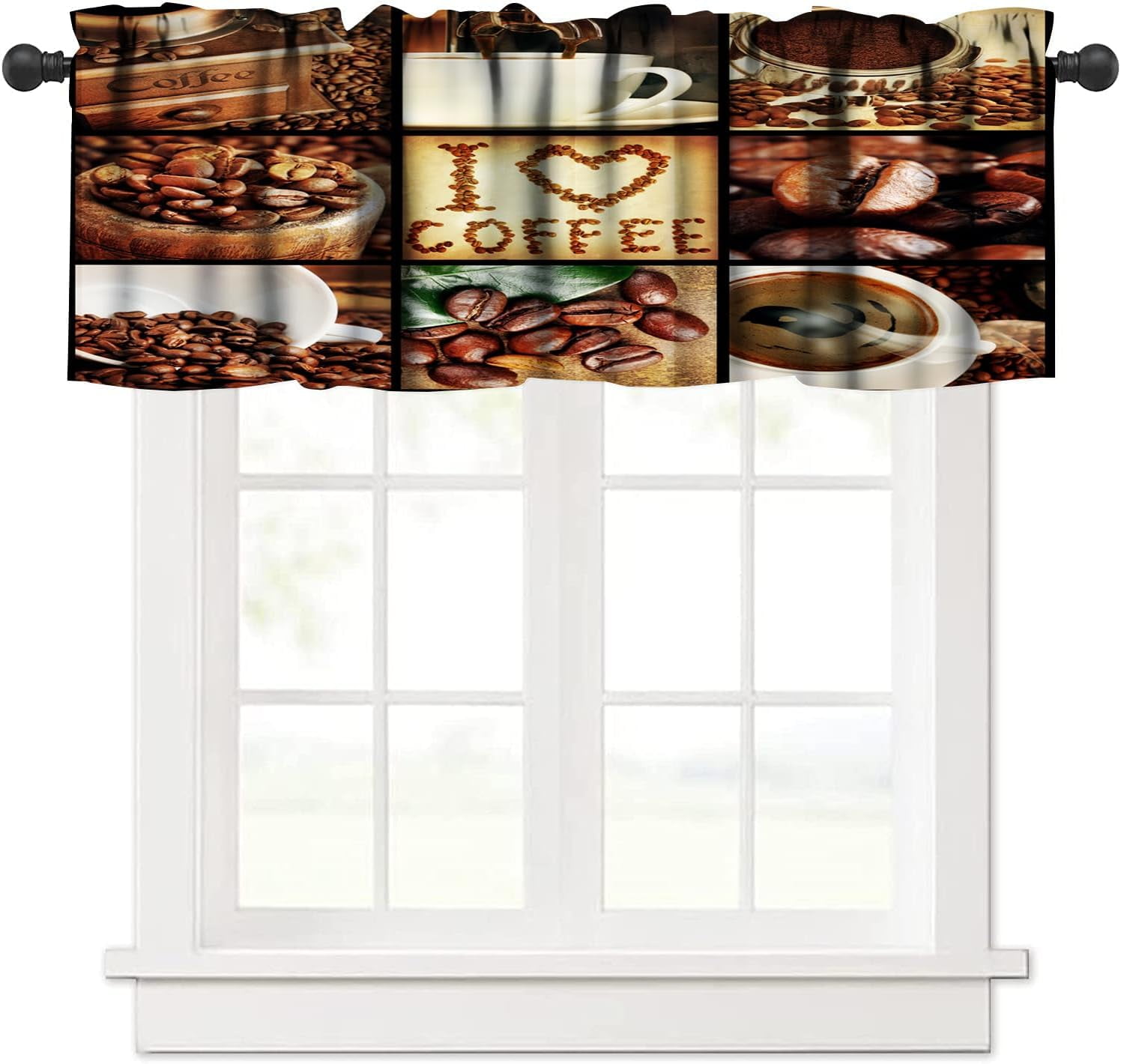 Coffee Valance, Coffee Concept Collage I Love Coffee Theme Roasted ...