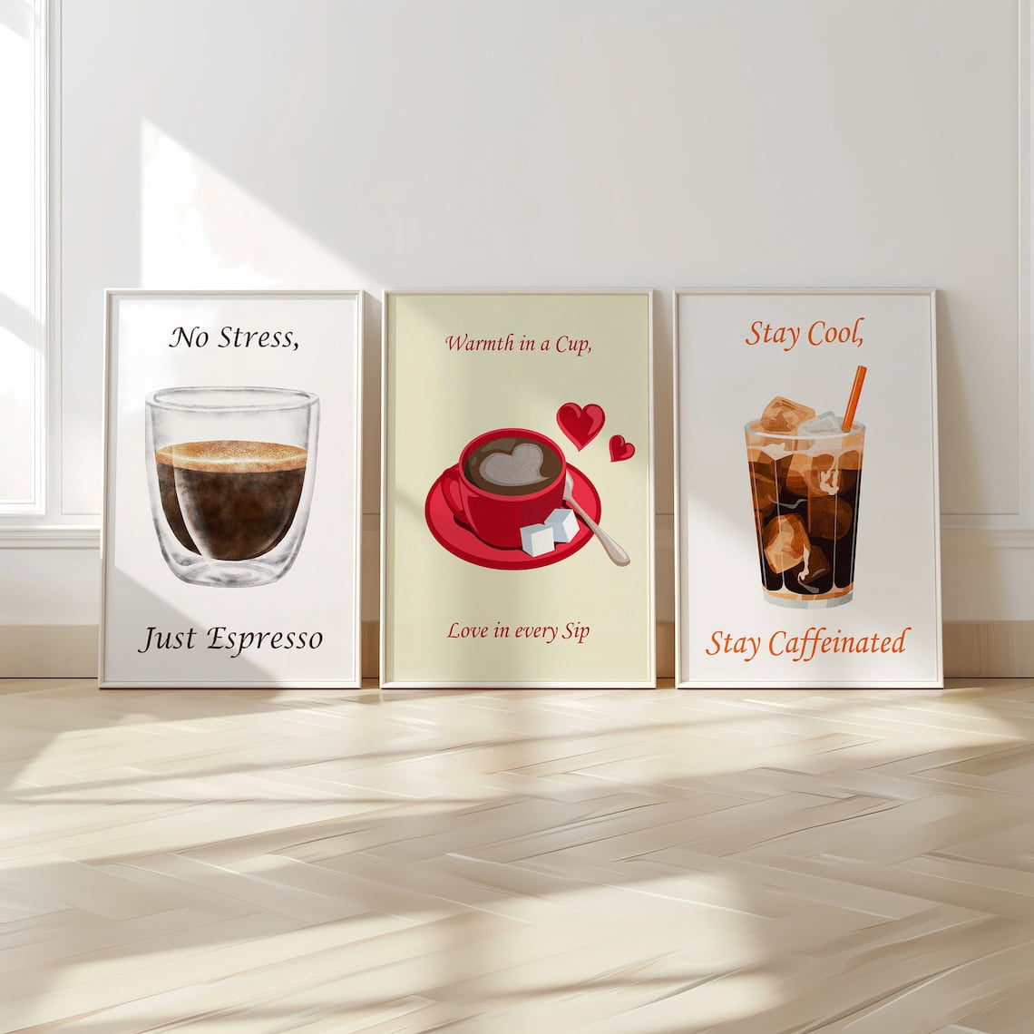 Coffee Wall Art Coffee Print Italian Espresso Print Preppy Wall Art ...