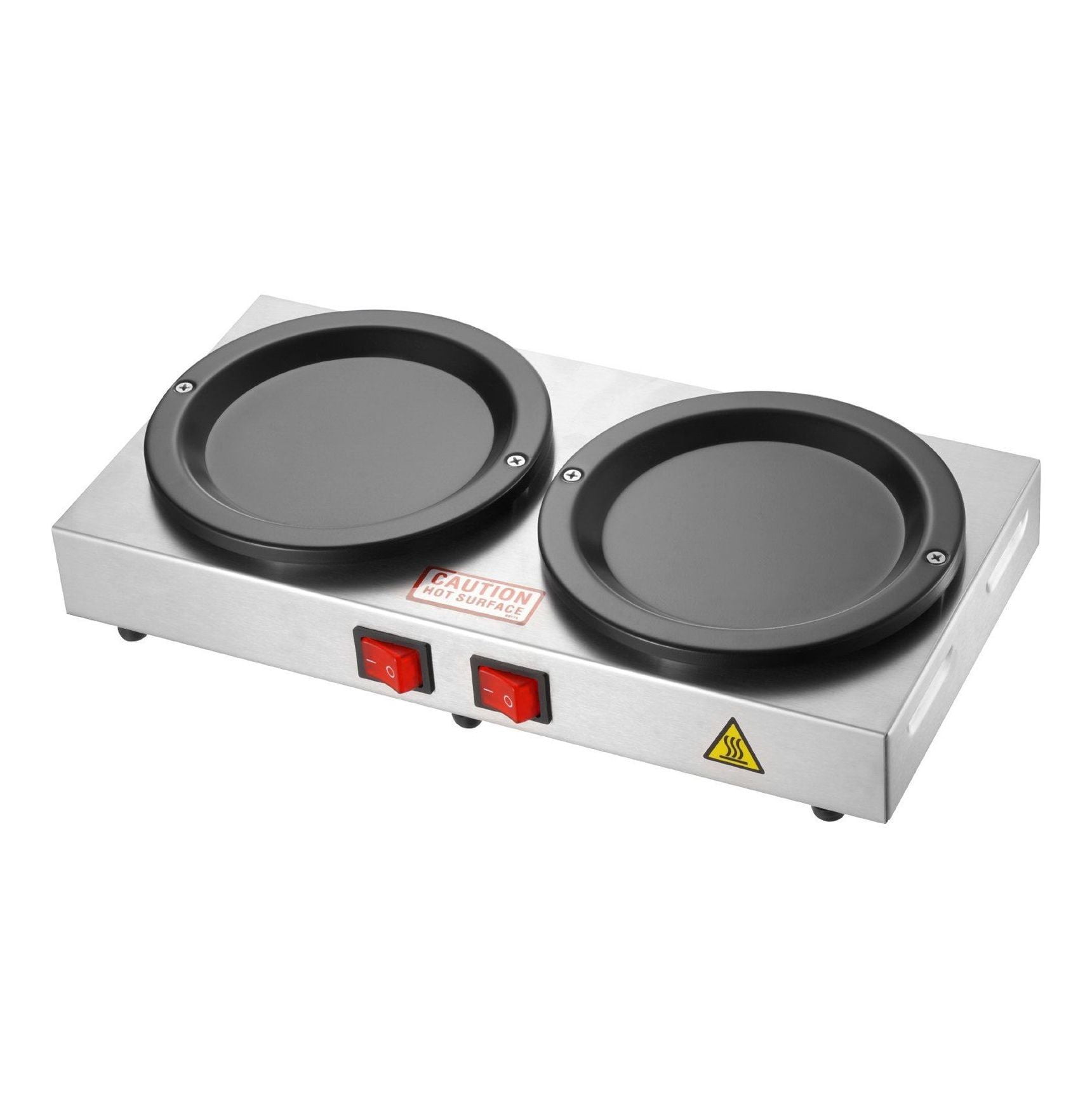 Coffee Warmer Plate, 80W Dual Coffee Carafe Warmer - Fits 1.8L Decanter ...