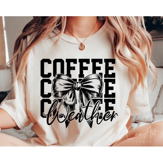 Coffee Weather Svg Png, Coffee Lover Svg, Coffee T-Shirt, Mug Designs ...