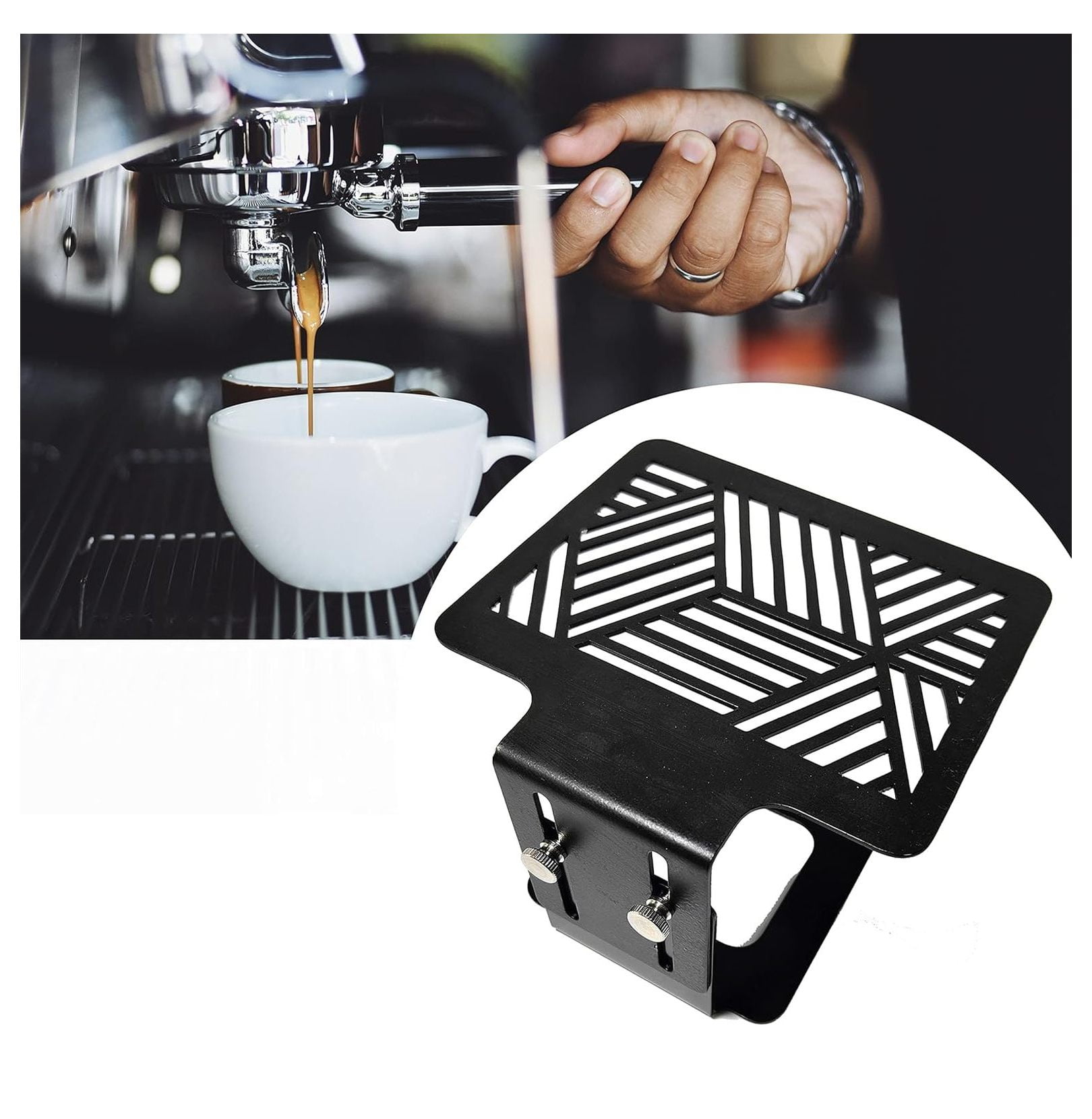 Coffee Weighing Rack, 5.91 X 5.71InchCoffee Scale Rack Espresso Machine ...