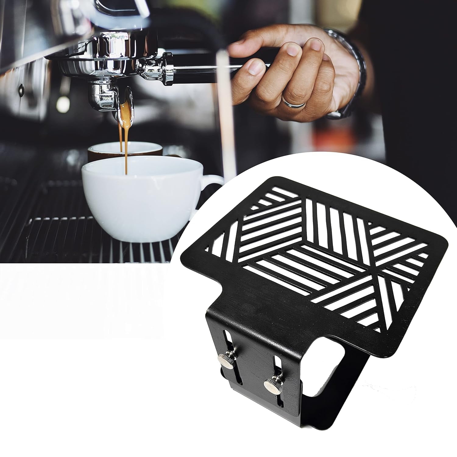 Coffee Weighing Rack, 5.91 X 5.71InchCoffee Scale Rack Espresso Machine ...