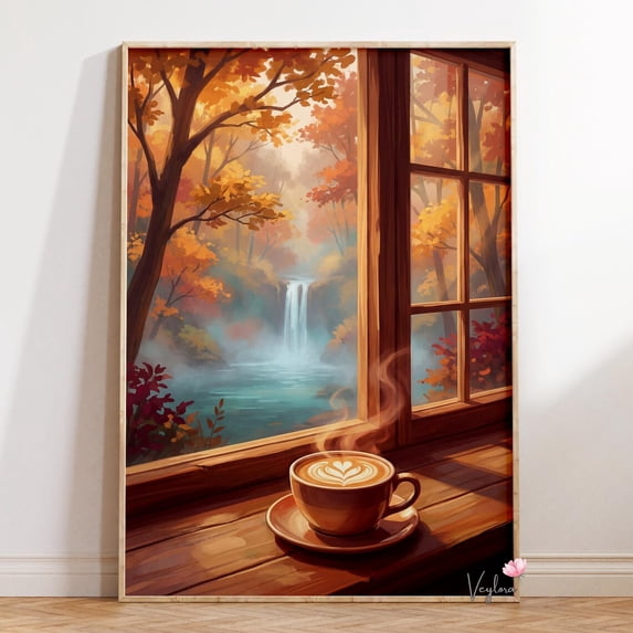 Coffee Window View Wall Decor - Walmart.com