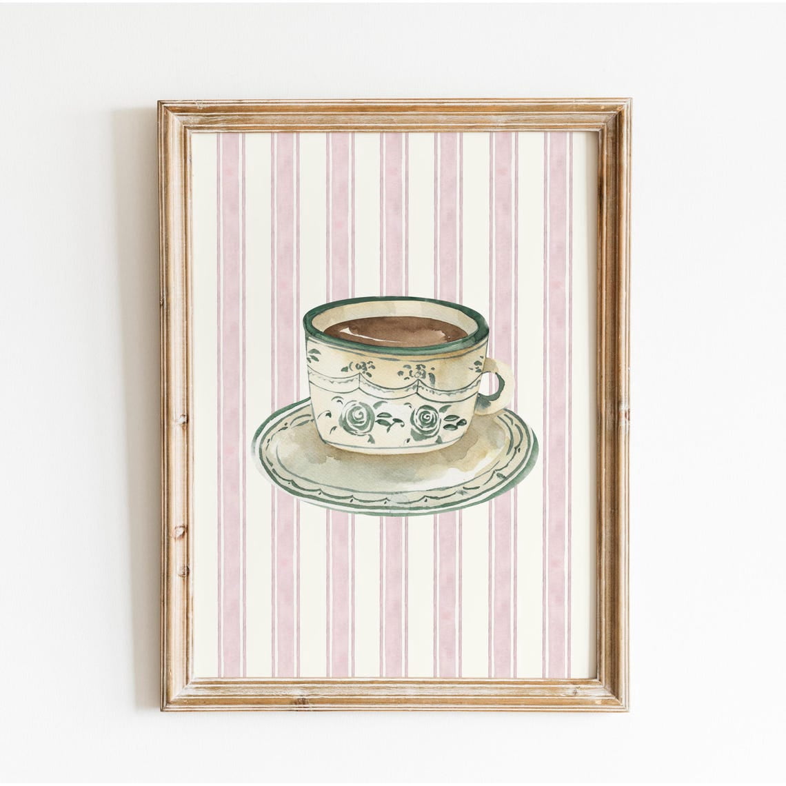 Coffee With Grandma Print Coquette Cottagecore Decor Kitchen ...