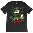Coffee and Christmas Cheer, Funny Holiday Pajama Graphic H24131 T-Shirt ...
