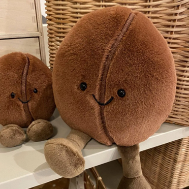 PUNCHKINS - "I Love Coffee A-Latte" Coffee Mug Plushie - Funny Pun ...