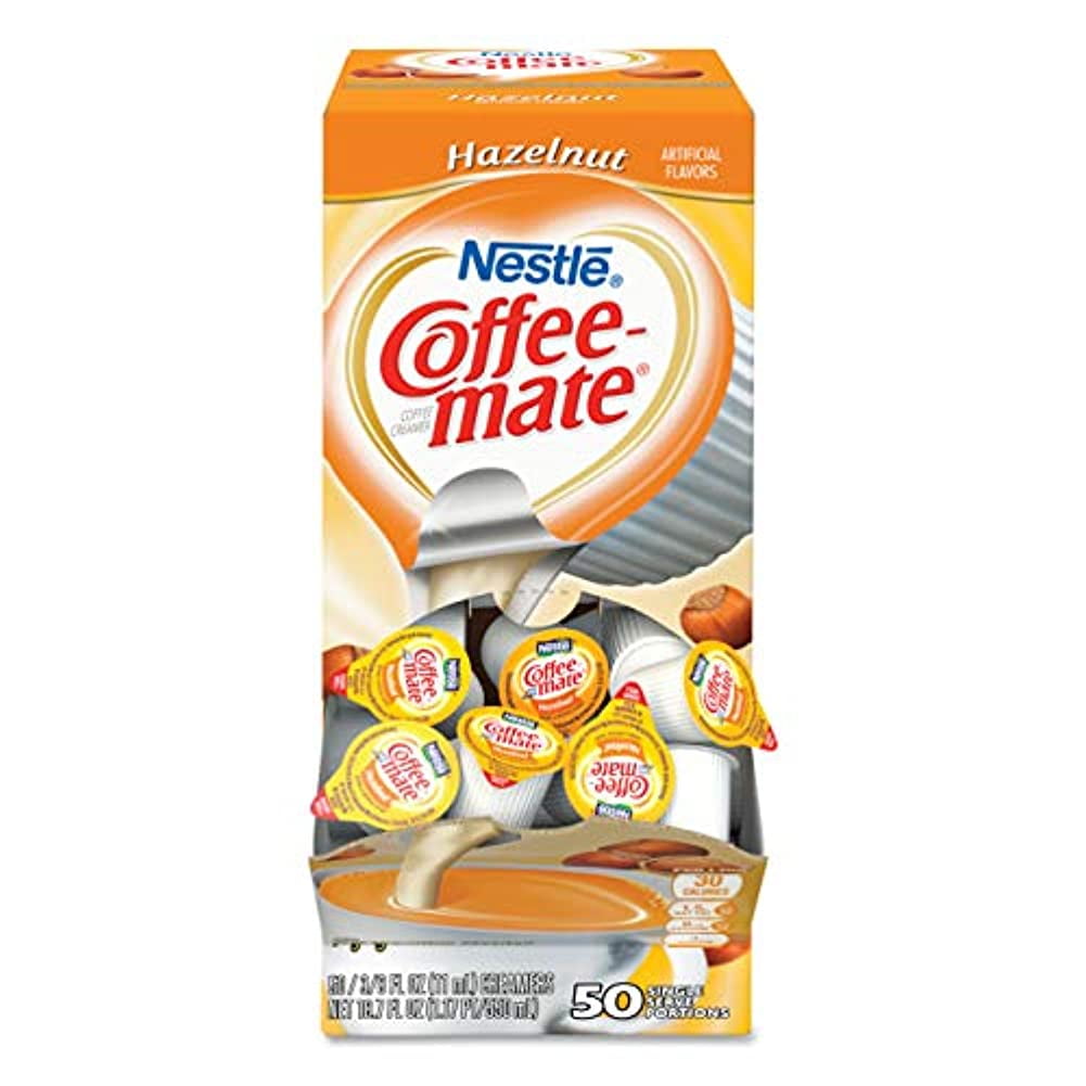 Coffee-mate Liquid Creamer Singles - Hazelnut - 50 ct - Walmart.com