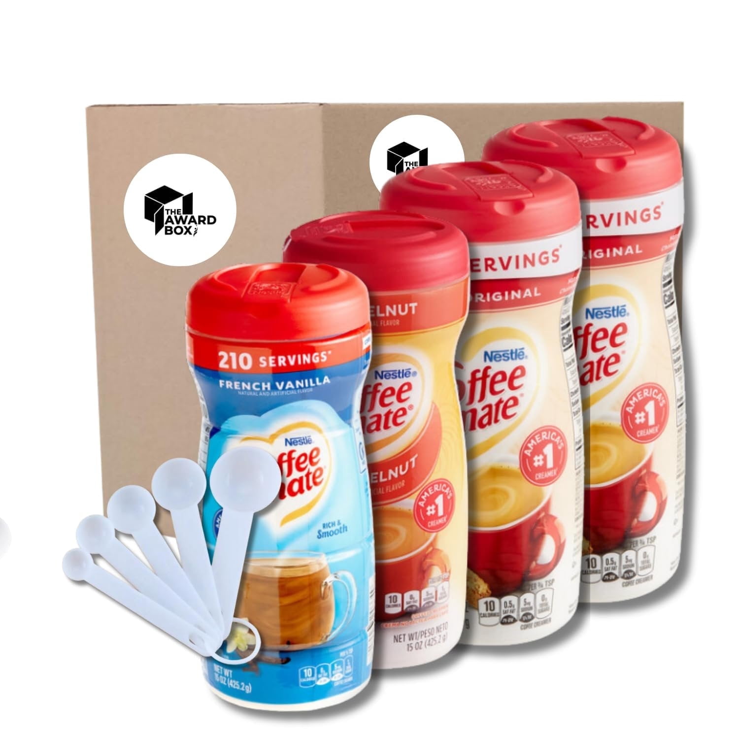 Coffee mate Powder Coffee Creamer, 15 oz Variety Pack - 2 Original, 1 ...