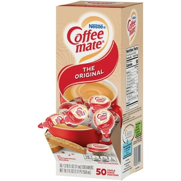 Nestle Coffee Mate Original Liquid Coffee Creamer Singles Sachets, 24 ...