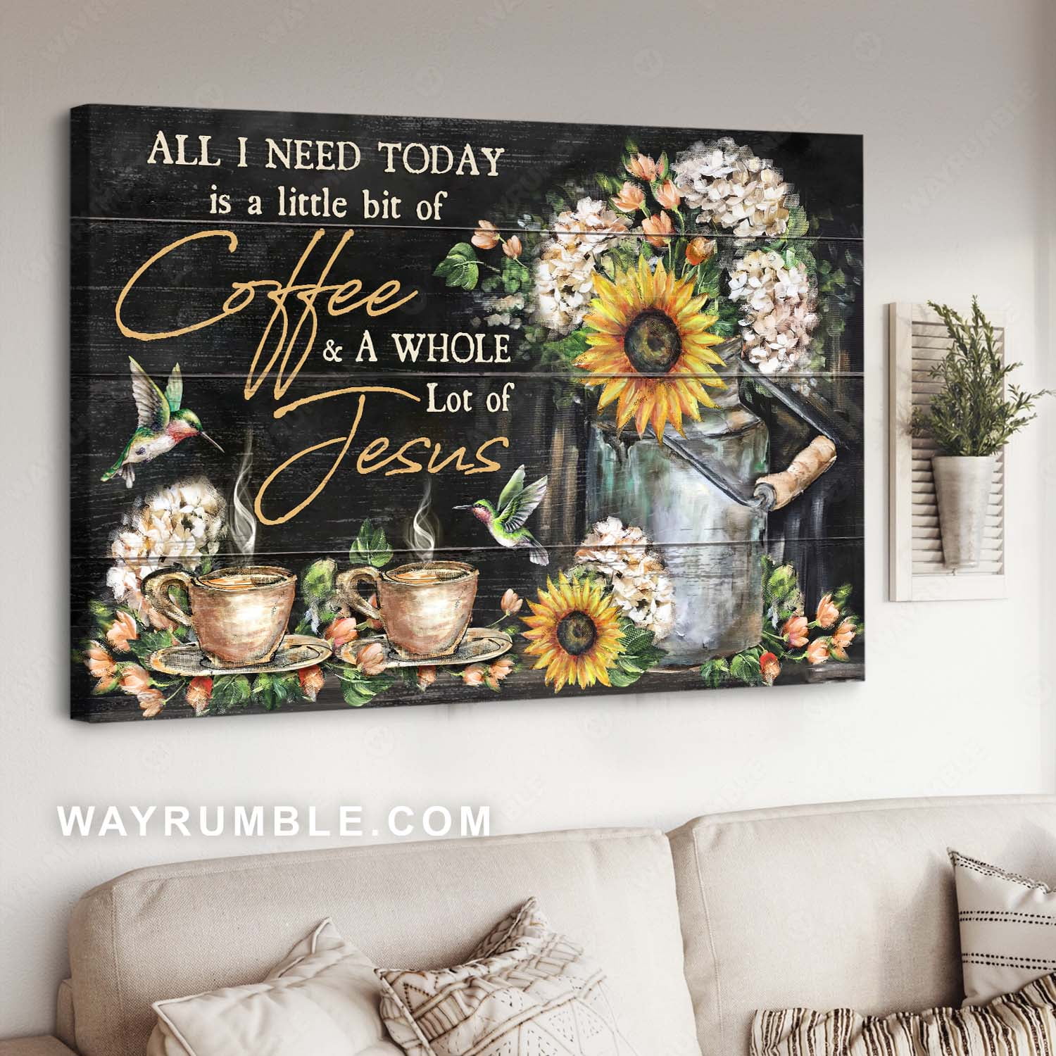 Coffee time, Hummingbird drawing, Lovely flower pot, All I need today ...