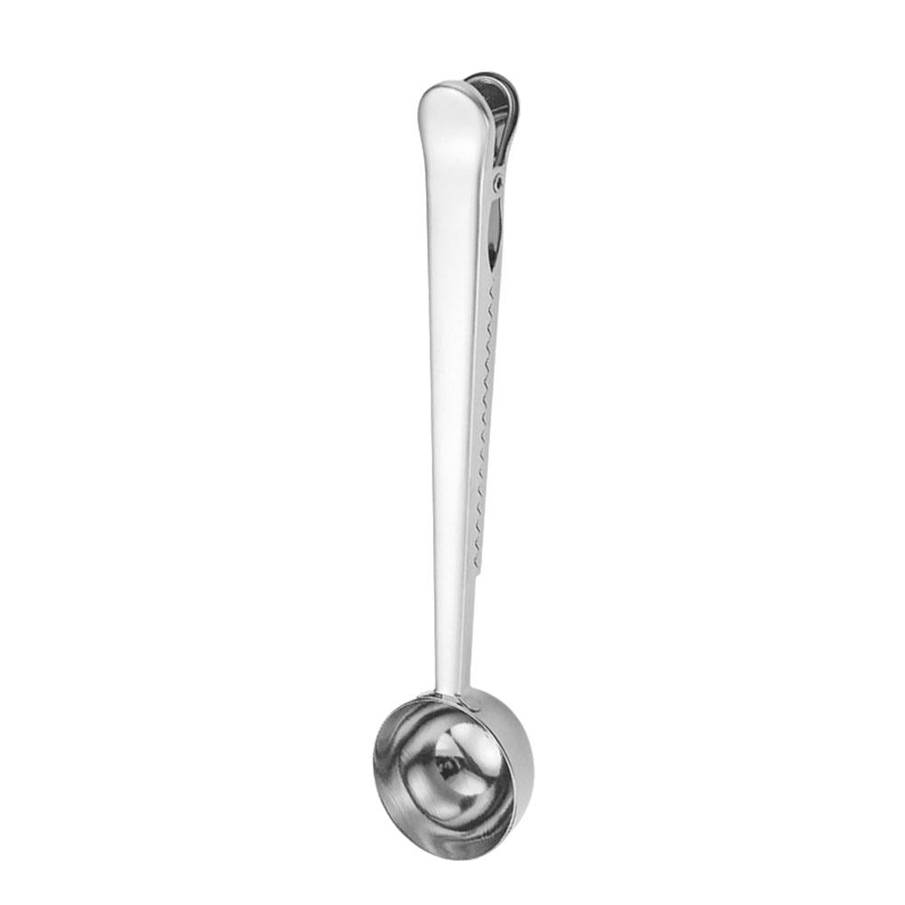 Coffee with Bag Clip, Coffee Spoon Measuring Stainless Steel Tools ...