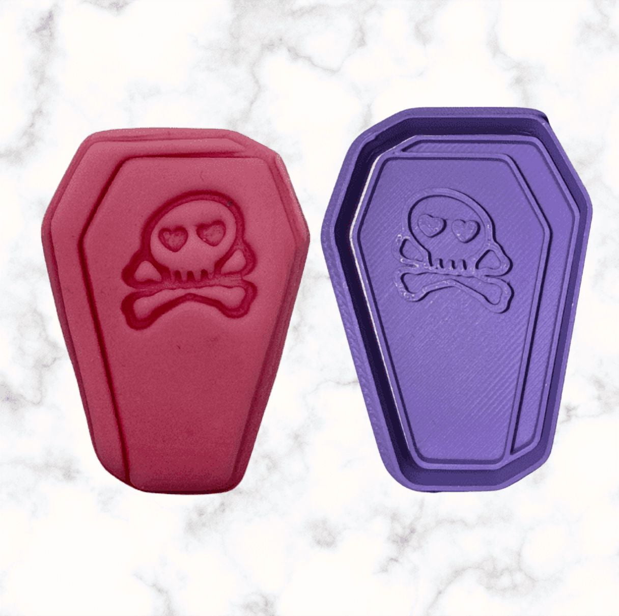 Coffin Cookie Cutter with Stamp Option - Walmart.com