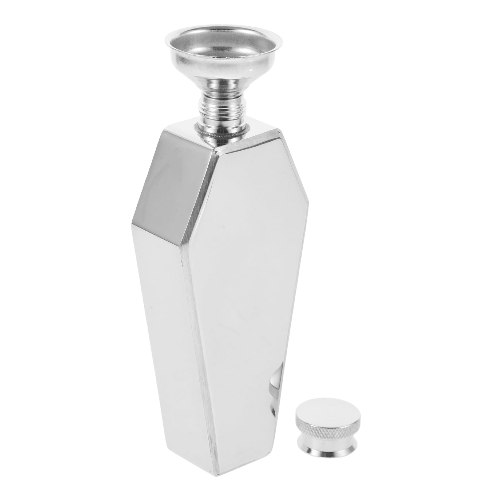 Coffin Flask Funnel Drinking Canteen Stainless Steel Hip Flasks for ...