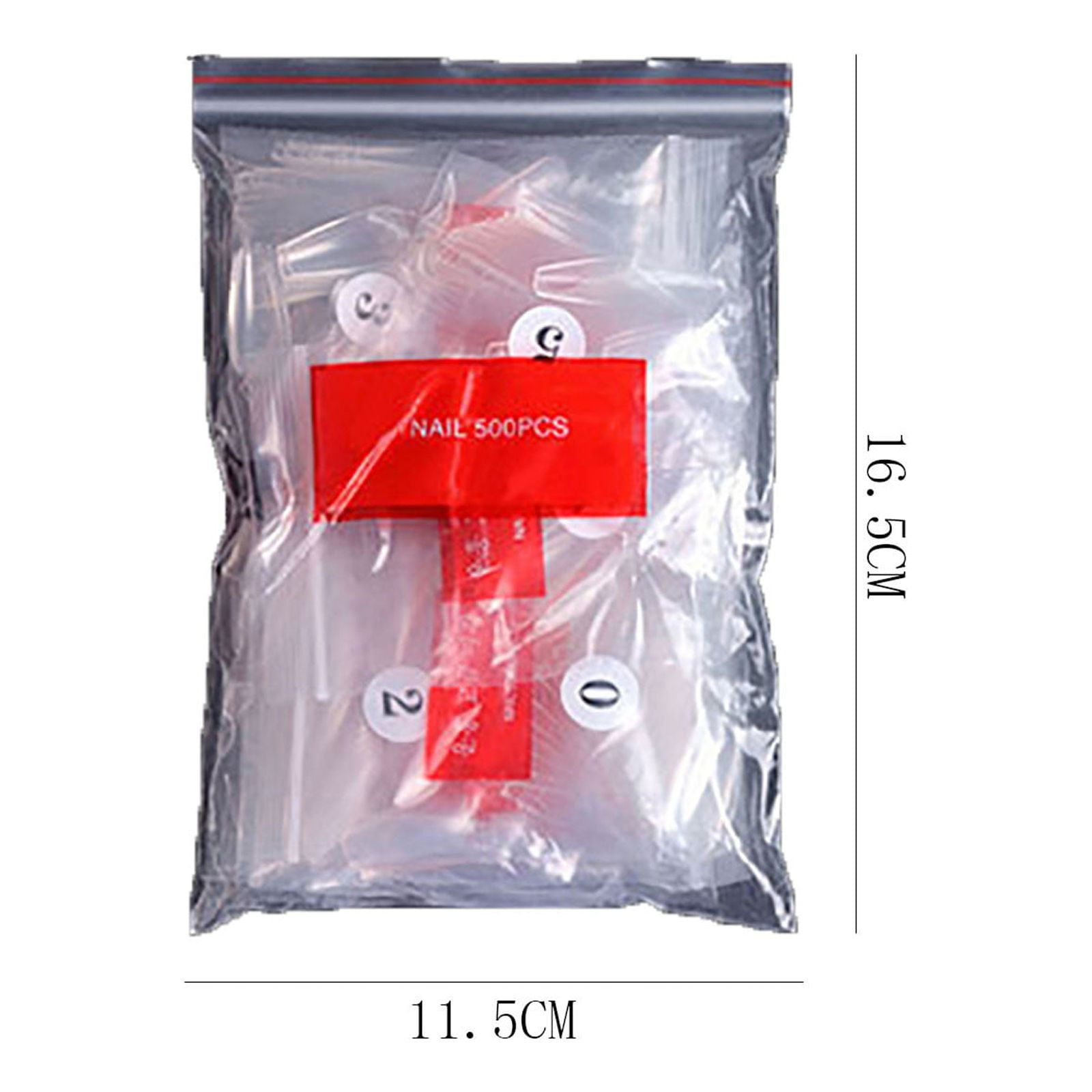 Coffin Half Nail Tips Nail Things Clear Ballerina Nails 500 Coffin