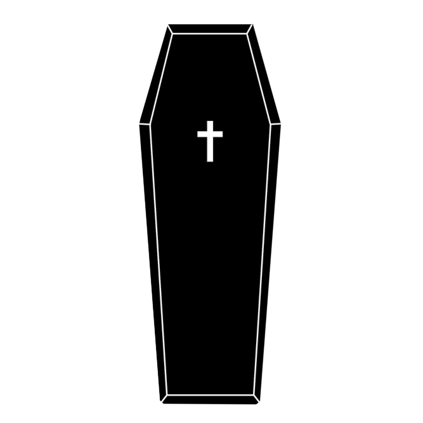Coffin Bathroom Rug, Non Black Gothic Bath Mat Decor Home Kitchen Rug ...