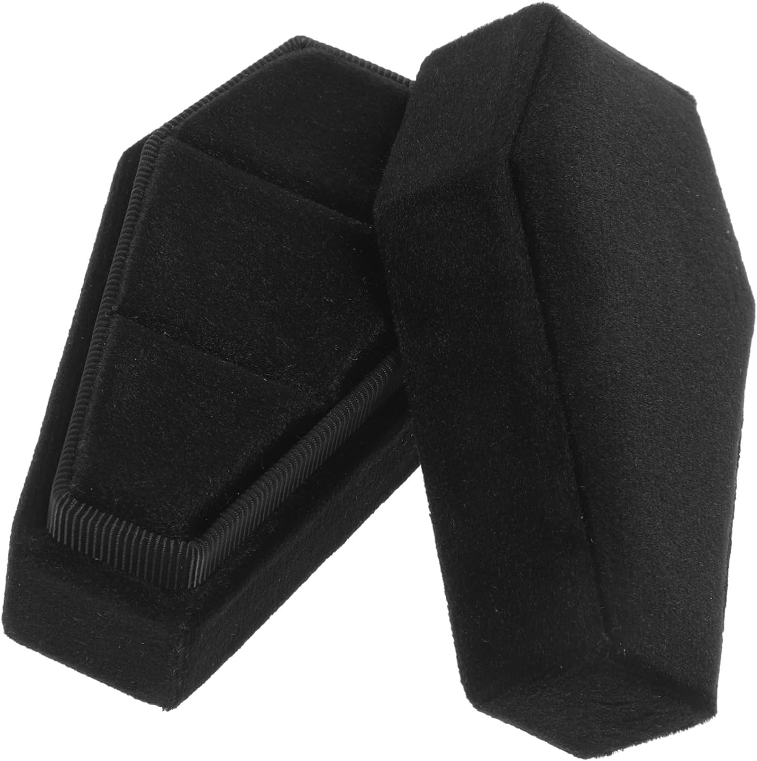 Coffin Jewelry Container Box Coffin Shaped Ring Box Velvet Ring Box ...