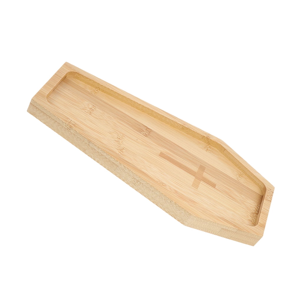 Coffin Tray Halloween Tray 29.50X14.60X2.00CM Khaki - Walmart.com
