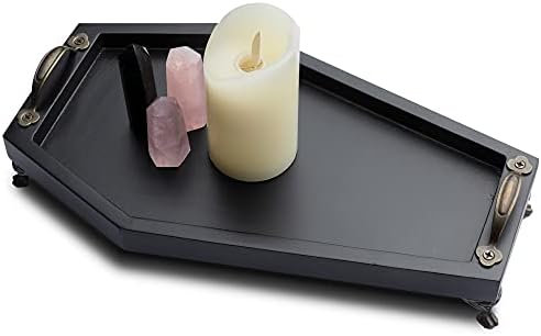 Coffin Tray (Redesigned) - Gothic Decor for Home, Spooky Decorative ...