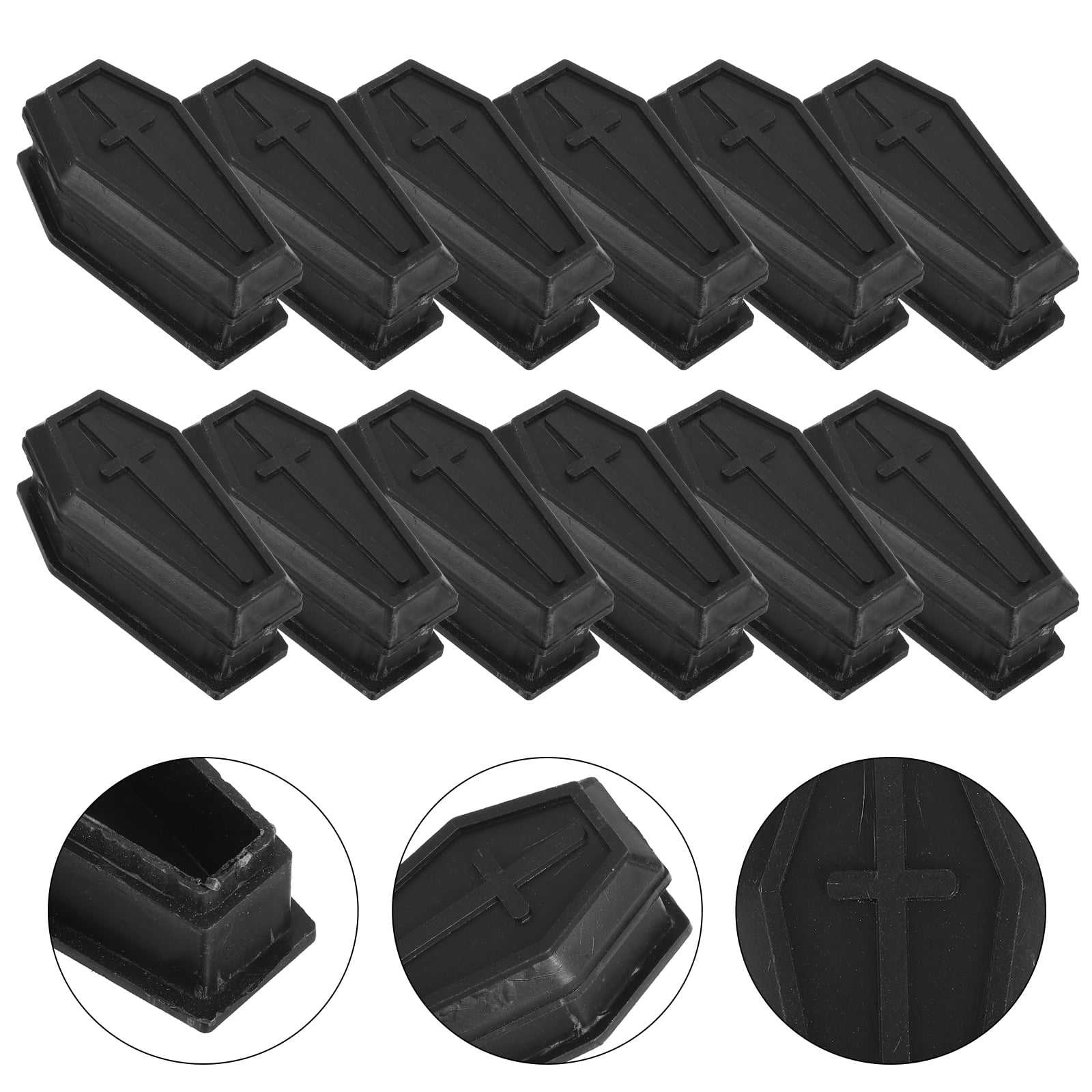 Coffin Treat Box With Lid,12 Pcs Miniature Coffin Boxes Halloween Treat ...