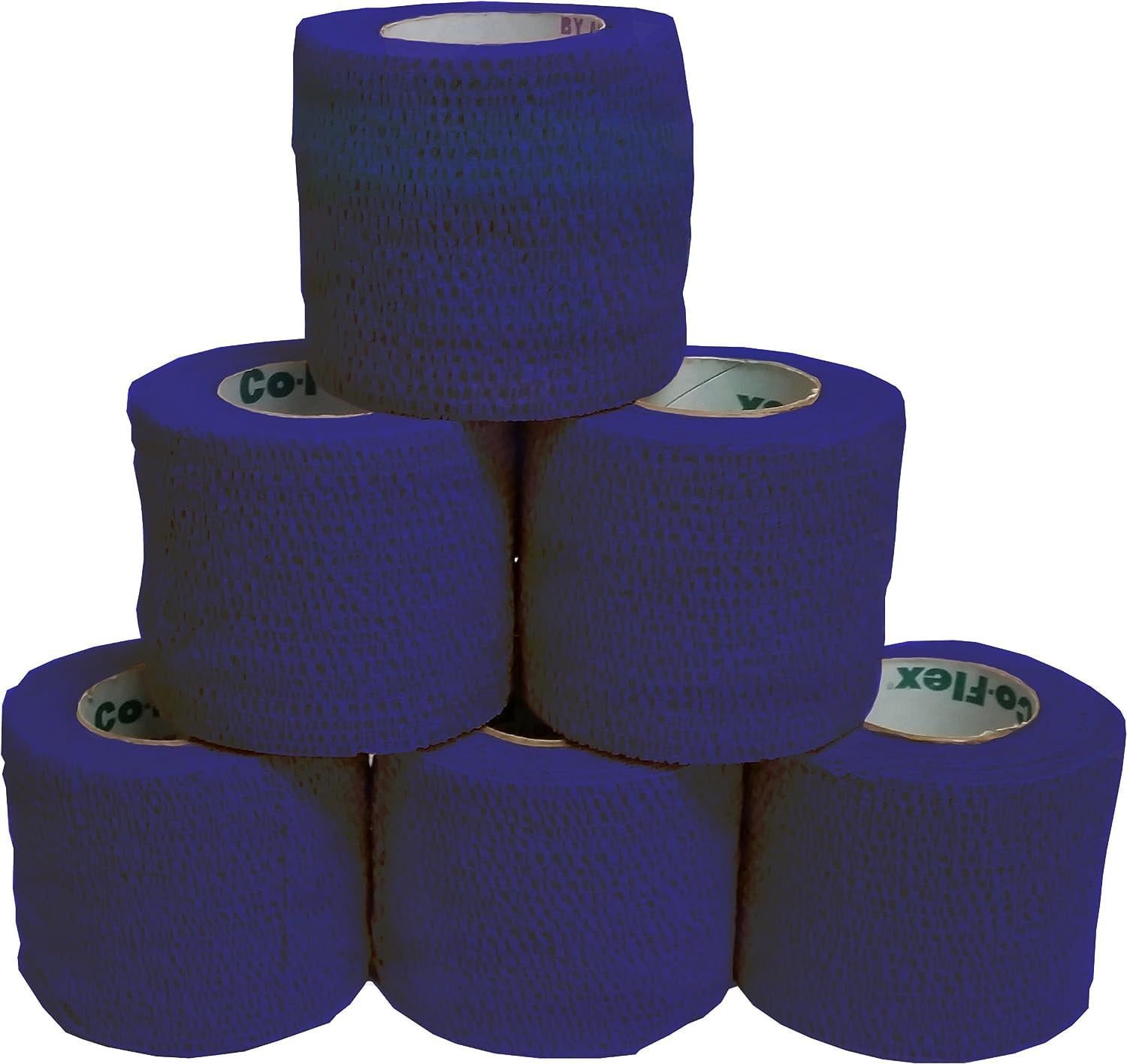 Coflex Cohesive Bandage Blue 2'' x 5YD (6 Roll Pack) by Andover ...