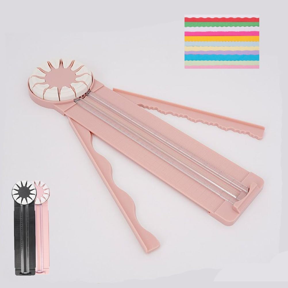 Cofpecialize,Cofpecialize Paper Craft Edge Cutter,12 In 1 Paper Edge ...