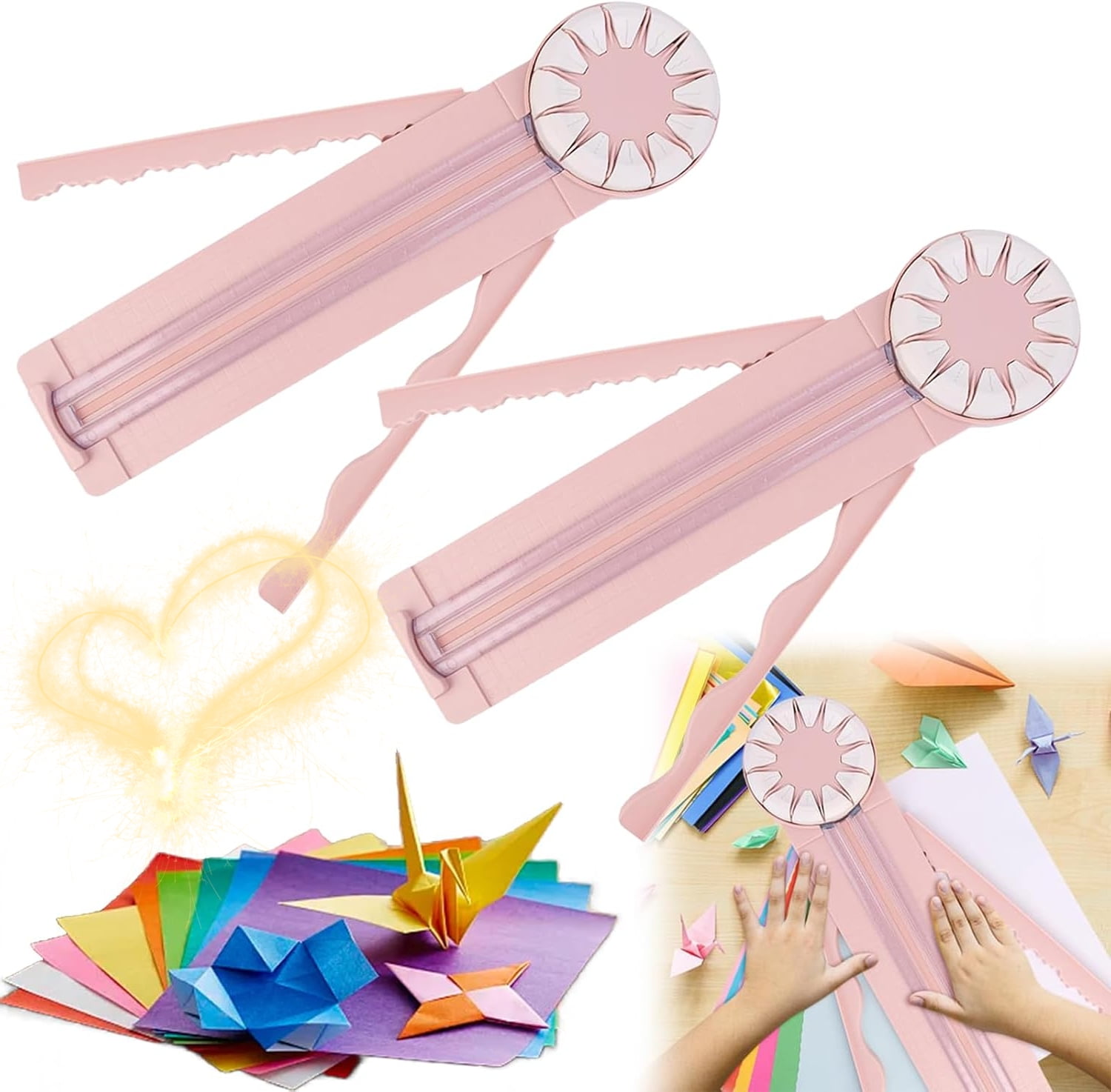 Cofpecialize Paper Craft Edge Cutter, 12 in 1 Paper Edge Cutter ...