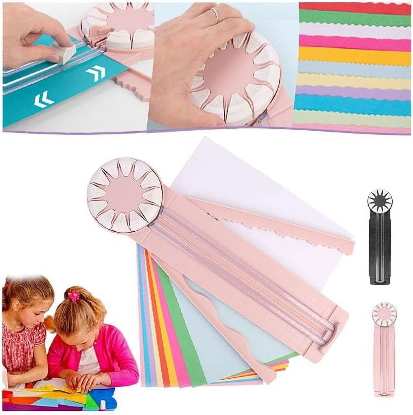 Cofpecialize Paper Craft Edge Cutter,12 in 1 Paper Edge Cutter Cutter ...