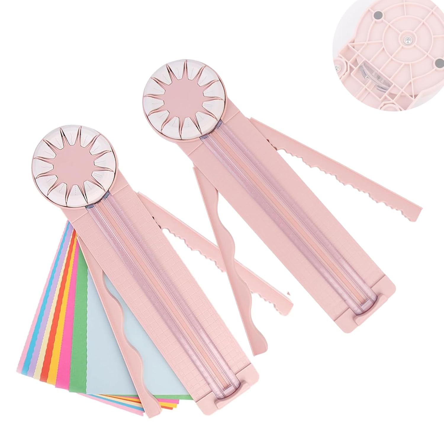 Cofpecialize Paper Cutter, Paper Craft Edge Cutter, Rolling with 12 ...