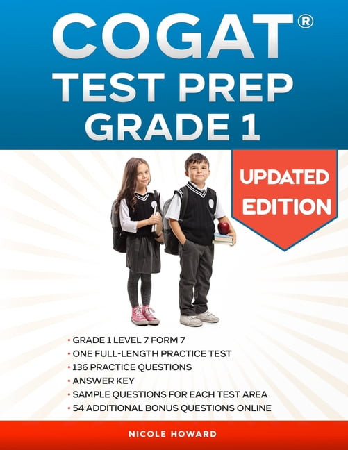 Gifted and Talented Test Prep Cogat(r) Test Prep Grade 1: Grade 1 ...
