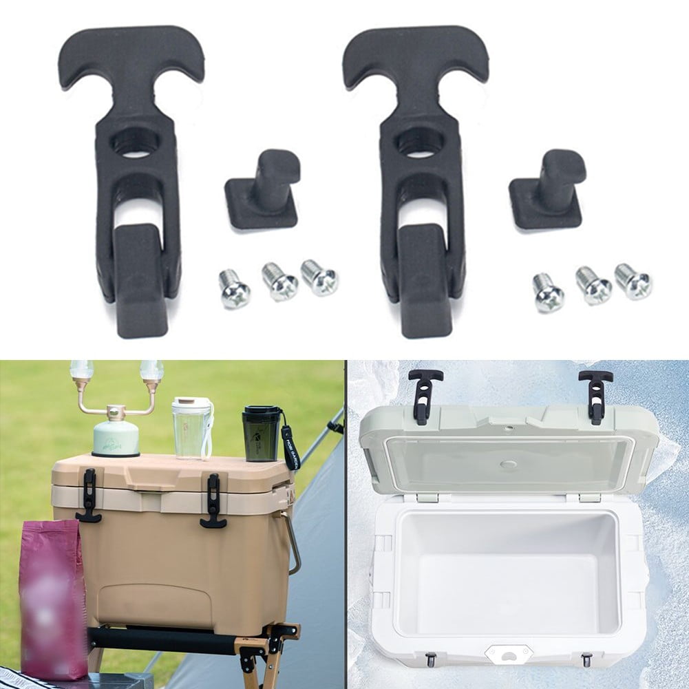 Cogfs 2 Set Rubber Flexible T-Handle Hasp Draw Latch for Tool Box RV ...