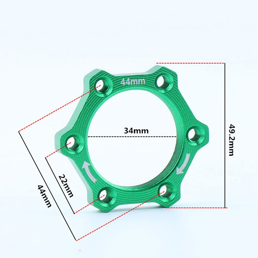Cogfs 44mm Disc Brake Flange Adapter Bicycle 6 Bolts Hole Mountain Bike ...