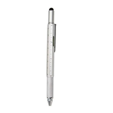 Multi-Tool Pen,6 in 1 Tool with Ballpoint Pen, Touch Screen Stylus ...