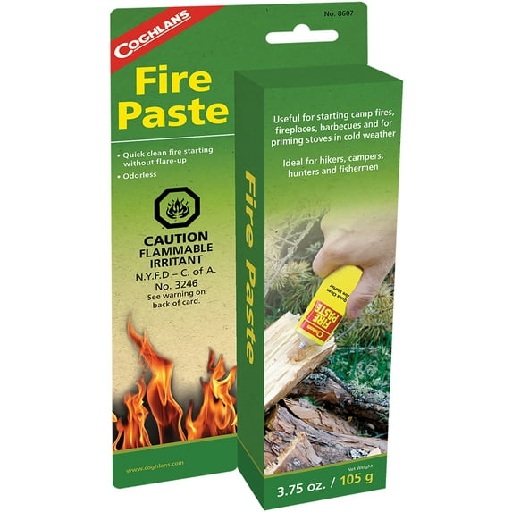 Coghlan's Fire Paste, 3.75 oz, Quick Fire Starter for Camping and Outdoors - Walmart.com