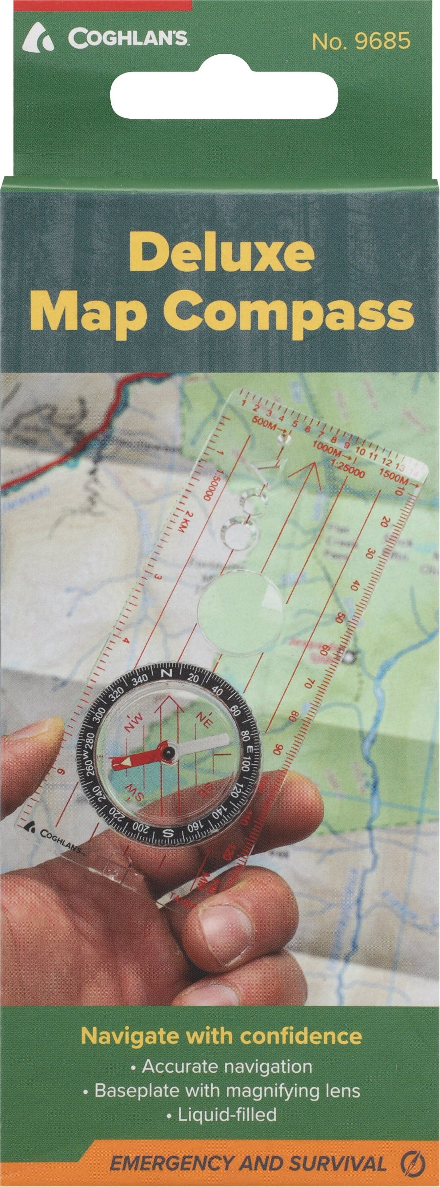 Coghlan'S Deluxe Map Compass - Walmart.com