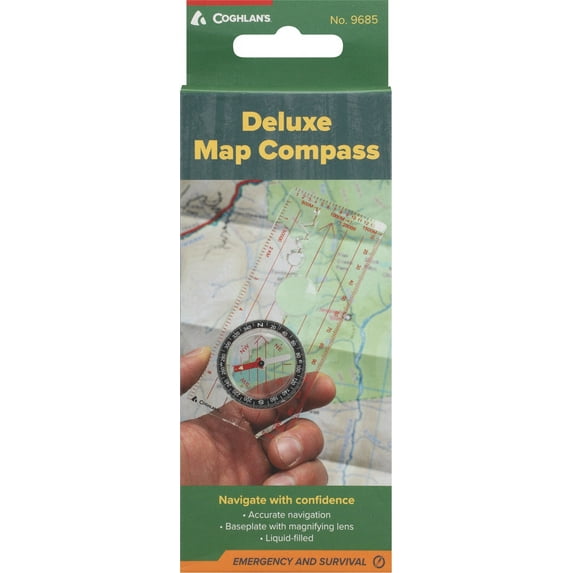 Coghlan'S Deluxe Map Compass - Walmart.com