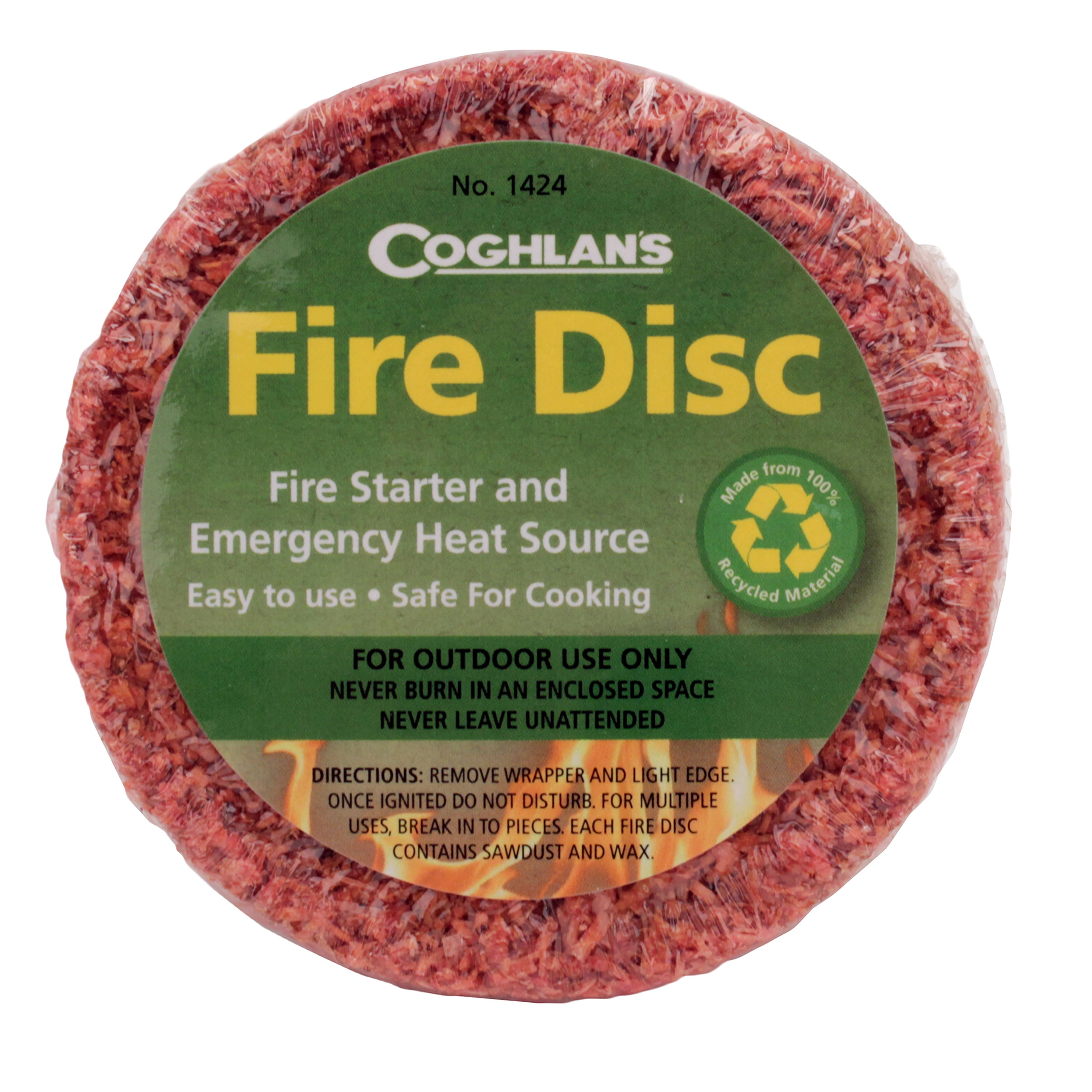 Coghlan'S® Fire Disc Fire Starter And Emergency Heat Source 3.5 Oz ...