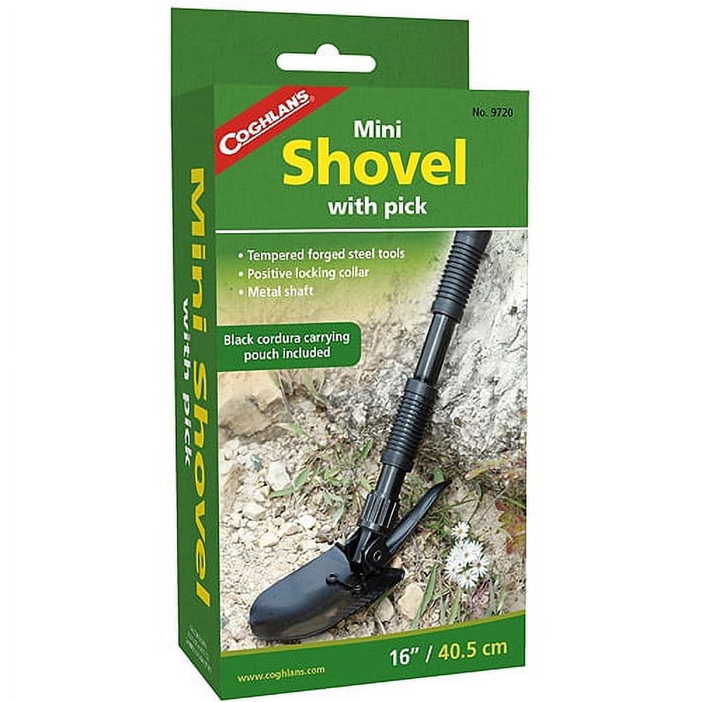 Coghlan's, Mini Shovel with Pick, 16-inch, Outdoor Digging Tool ...