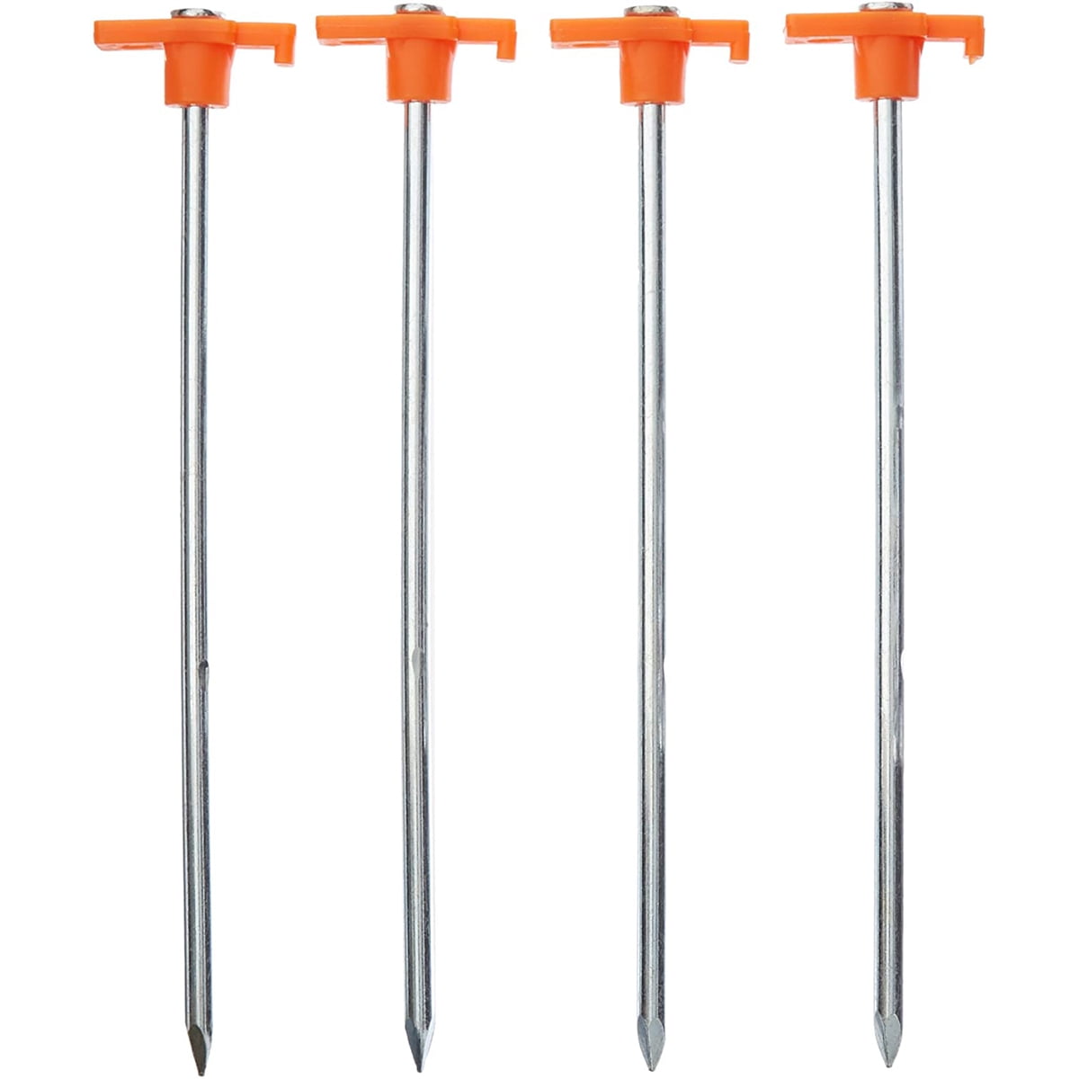 Coghlan's 10" Nail Pegs 4 Pack, Heavy-Duty Plated Steel Pegs For ...
