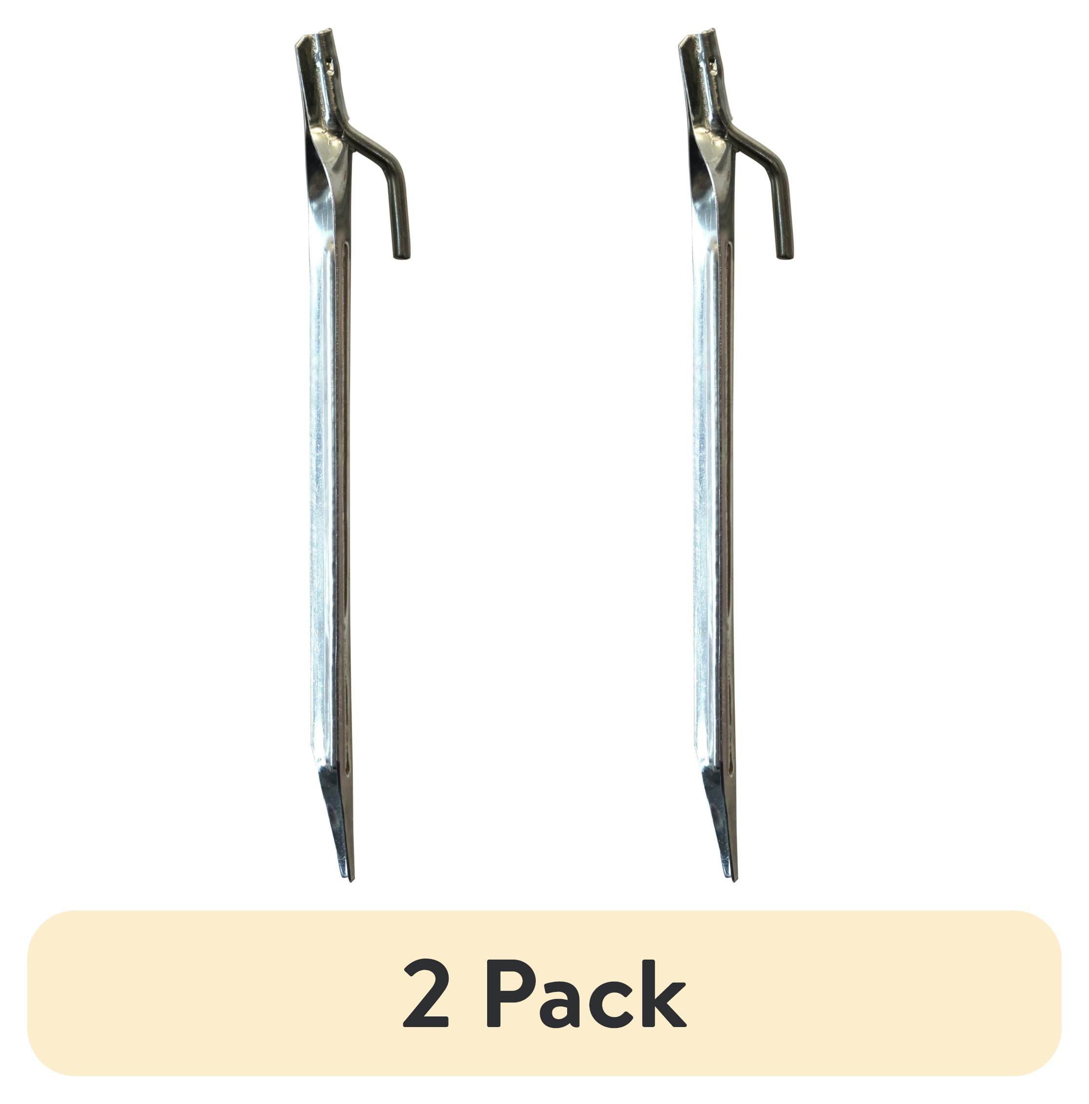 (2 pack) Coghlan's 9" Steel Tent Stakes 4 Pack, For Medium to Hard ...