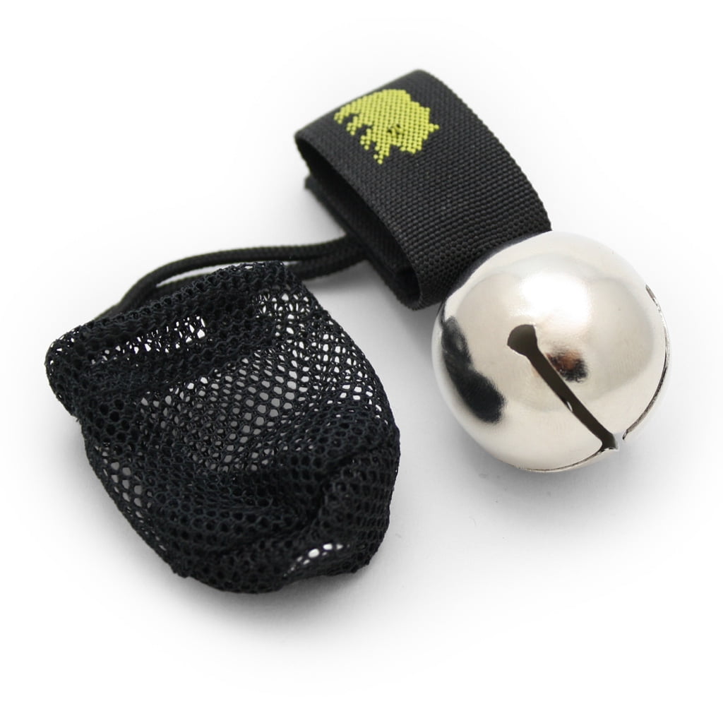 Coghlan's Bear Bell with Magnetic Silencer, Silver, With Velcro Strap ...