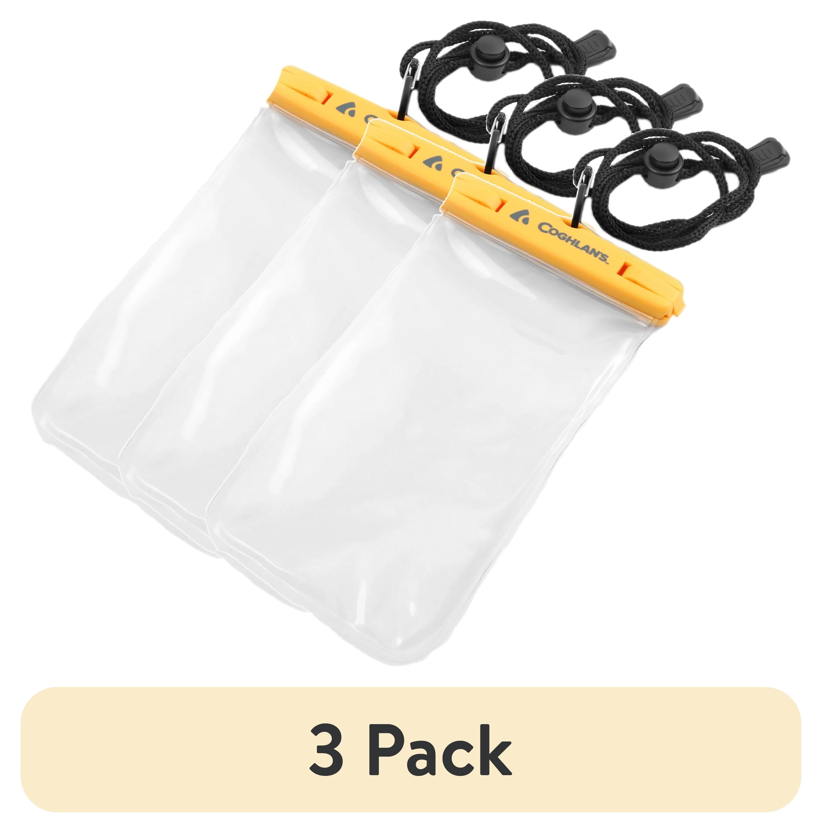 (3 pack) Coghlan's Clear Load 'N Lock Airtight 4" x 7" Waterproof Pouch ...